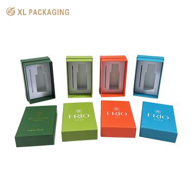 China High End Luxury Perfume Hard Gift Box With EVA For 100ml 50ml 30ml Full Color Printing Art Paper Card Board for sale