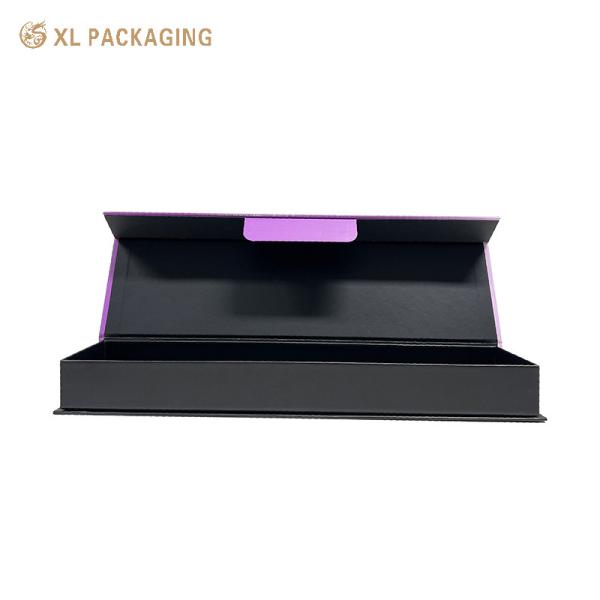 Eco-Friendly Chocolate Truffle Packaging Box with White EVA Insert and Ribbon Accessary