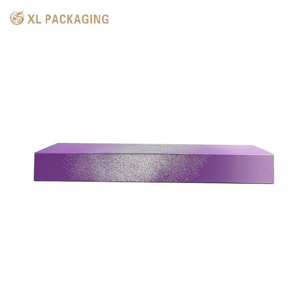 Eco-Friendly Chocolate Truffle Packaging Box with White EVA Insert and Ribbon Accessary