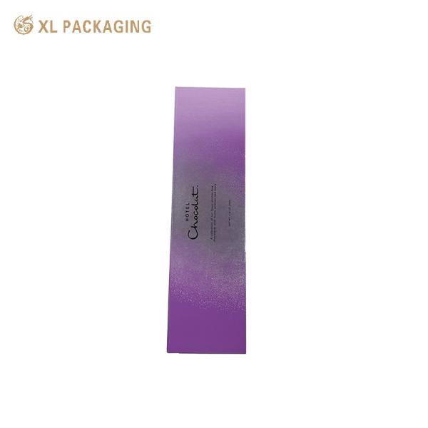 Eco-Friendly Chocolate Truffle Packaging Box with White EVA Insert and Ribbon Accessary