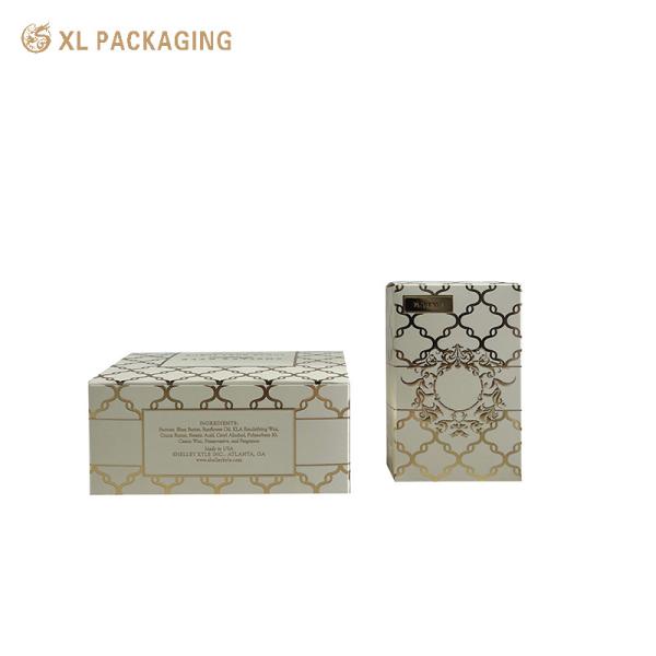 Custom Skin Care Cosmetic Packaging Carton , Tuck Top Custom Printed Folding Packaging Box