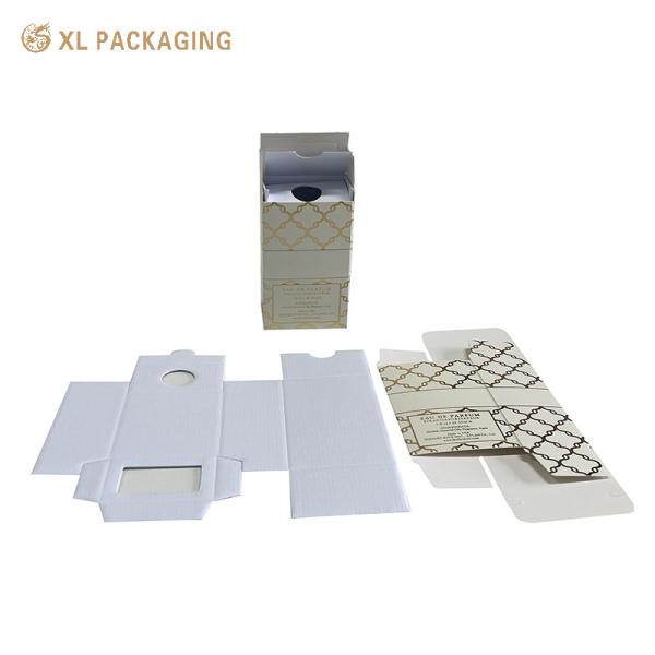 Custom Skin Care Cosmetic Packaging Carton , Tuck Top Custom Printed Folding Packaging Box