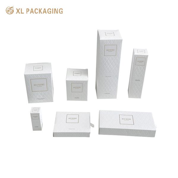 Wholesale Custom Logo White Cardboard Small Rectangular Cosmetic Makeup Tuck Top Paper Boxes Packaging