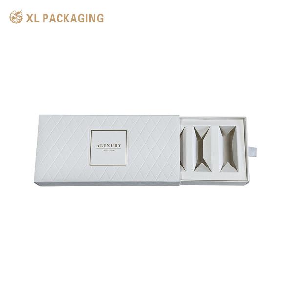 Wholesale Custom Logo White Cardboard Small Rectangular Cosmetic Makeup Tuck Top Paper Boxes Packaging