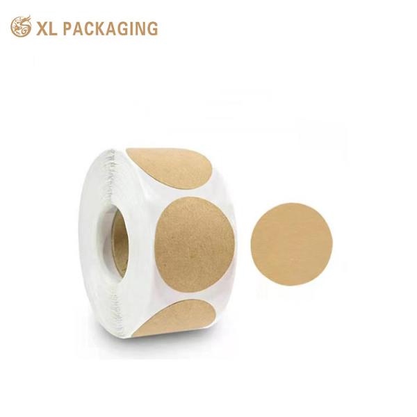Custom Printing Label with Single Sided Adhesive and White Embossed Sticker