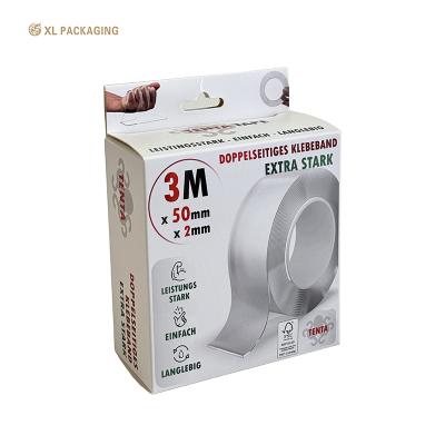 China XL Packaging Custom Luxury Boxes Printing Logo Eco-Friendly Packaging Foldable Carton Card Box Paper Boxes Custom Hanging Ear Lock Bottom Box for sale