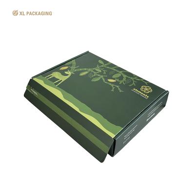 China XL Packaging Custom Luxury Boxes Custom Logo Print Low Price Folding Thicken Kraft Packaging Craft Shipping Green Mailing Mailer Corrugated Paper Box for sale