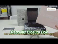 custom magnetic closure box skin care lotion facial cream magnetic gift boxes