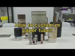 XL Packaging Custom Packaging Box Custom Grey Cylinder Packaging Round Box Flower Paper Tube For Flower Cosmetic Gift