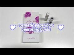 Cosmetici rossi Gloss per labbra Rostri imballaggio Scatola di imballaggio Carta Glitter Slide Scatola di imballaggio