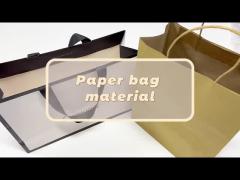 Il cliente fornisce sacchetti di carta kraft con manici, eco-friendly stampa personalizzata regalo acquirente sacchetto di carta artigianale