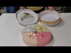 Recycled Round Tea Gift Packaging Paper Tube met Divider Custom Order Geaccepteerd en aangepast ontwerp