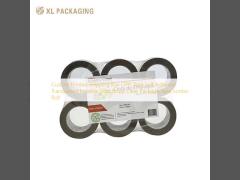Caixa de Envio Impressa Personalizada fita OPP auto-aderente transparente Invisível Duct Bopp clara embalagem fita Jumbo Roll