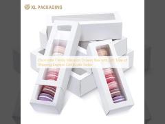XL 포장 도매 인증 서랍 선물 상자 초콜릿/사탕/마카롱 포장 대량 맞춤형 특급 배송 제과점/제빵점/글로벌 선물 유통업체용