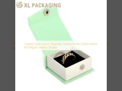 XL Packaging Custom Sizes Luxury Magnetic Jewelry Boxes Colors Inserts For Elegant Jewelry Display