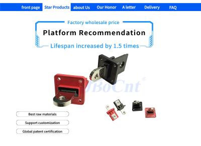 China Welding Machine Terminal Block Connector 250A High Current Terminal Plug In ESS Connector for sale