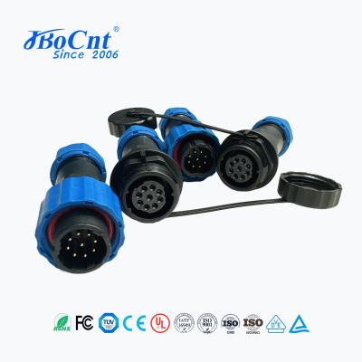 China 2-10 Pin Circular Connector IP68 Waterproof Power Connector Power Cord for sale