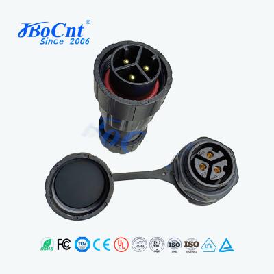 China Jbocnt Group IP68 Circular Connectors  3 Pin Round Connector Waterproof for sale