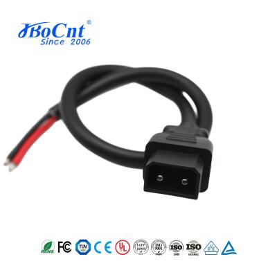 China 2P Right Angle Male Plug Connector Wiring Harness Lithium Battery Power Connector for sale