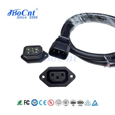 China Jbocnt Group Compact 3 Pin Socket 30A 60A Power Socket With Rubber Cover for sale