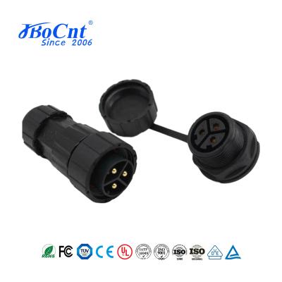 China IP68 PV Connector 3 Pin Waterproof Circular Connector For Photovoltaic System for sale