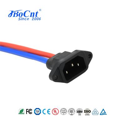 China Conectores de energia AC masculino e feminino C13 C14 Socket Conector de bateria de veículo elétrico à venda