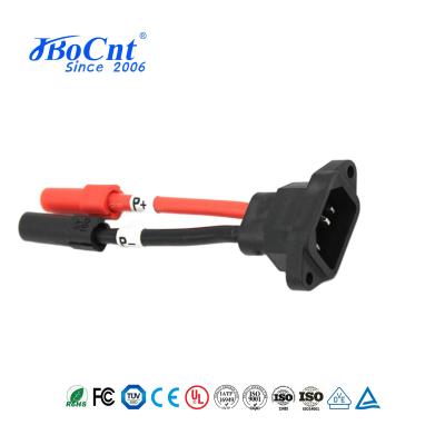 China 30A IEC AC Power Outlet Screw Plug Adapter Power Outlet AC Plug To XT150 for sale