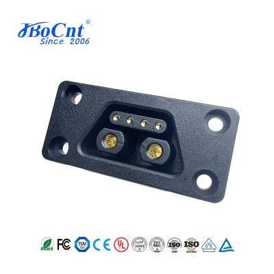 China 2+4P IP67 Battery Connector Male And Female Matching Charging Battery Seat for sale