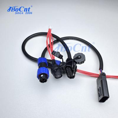 China 2-10 Pin Circular Connector IP68 Waterproof Power Connector Power Cord for sale