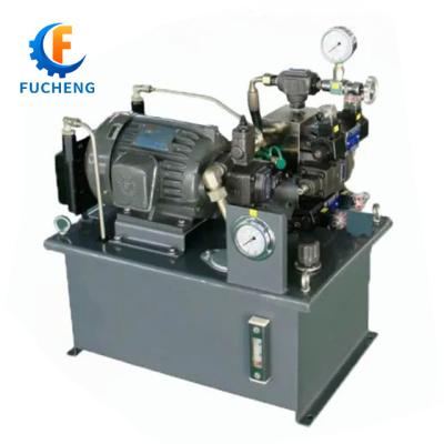 China Fucheng 12V/24V AC 220V/380V Hydraulic Station with Standard Structure and Piston Motor for sale