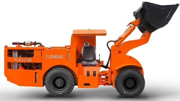 Quality Energy Mining 0.6m3 Underground Diesel Mining Wheel LHD Loader FCYJ-0.6D for sale