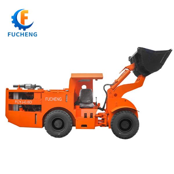 Quality Energy Mining 0.6m3 Underground Diesel Mining Wheel LHD Loader FCYJ-0.6D for sale