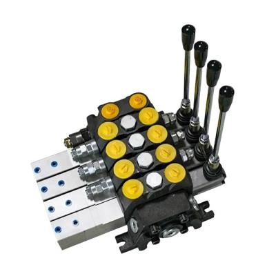 China Hand Control Hydraulic Directional Control Valve DCV100/2-S 75.9 Pressure 100LPM Flow for sale