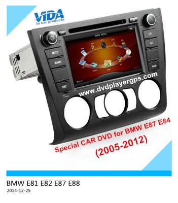 Chine lecteur DVD de voiture de Chaud-vente avec GPS pour BMW E81 E82 E87 E88 (2004-2012) à vendre
