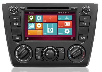 Chine Lecteur DVD spécial de voiture avec GPS pour BMW E81 E82 E87 E88 (2004-2012) à vendre