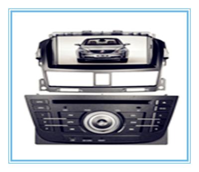 Système de navigation de la voiture DVD GPS/TV/BT/RDS/IR/AUX/IPOD pour BUICK Excelle