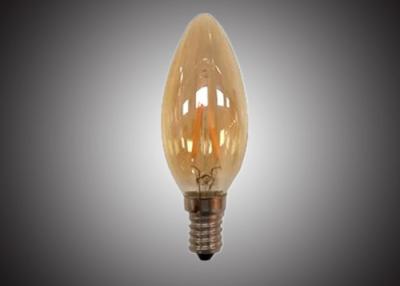 Cina 4w AC90-240v ha condotto la candela E12 E14 E17 del filamento lampadina del filamento di Dimmable di 360 gradi in vendita