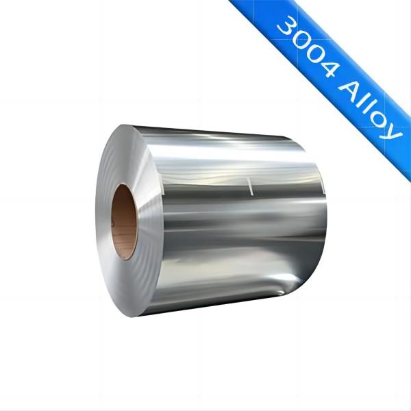 Quality EN573 3000 Grade 3004 Aluminum Sheet Roll Corrosion Resistant for sale