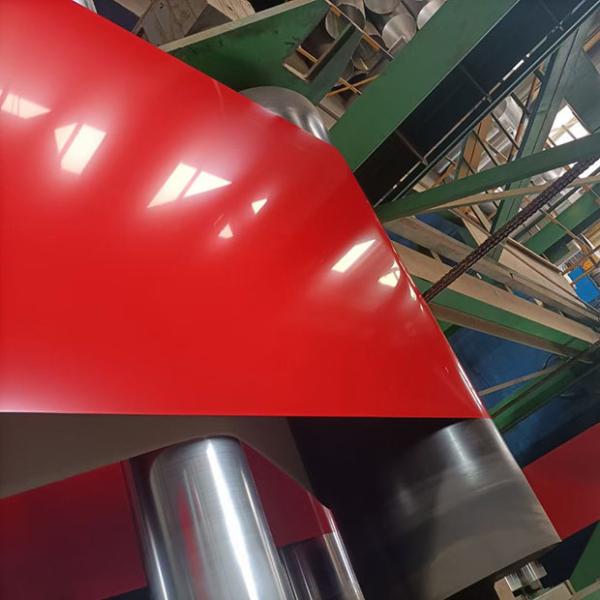 Quality Thickness 0.3mm-0.8mm PE Coated Aluminum Coil For Roofing Material for sale