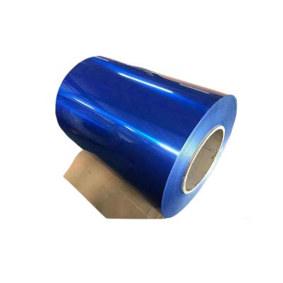 China Blue 3003 Aluminum Coil High Brightness Color Coated Aluminum Coil for sale