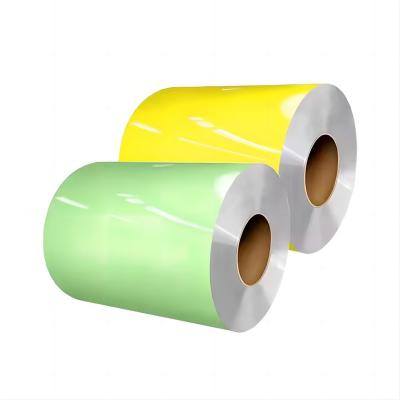 China High Gloss PVDF 1220mm Width Aluminium Color Sheets Building Curtain Wall for sale