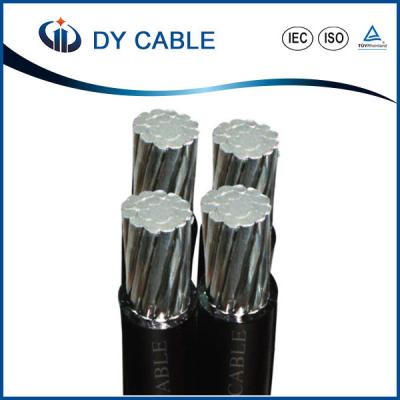 China High quality 4x50mm2, 4*50mm2, 3x50+50mm2, BS standard 0.6/1 kV ABC cable for sale
