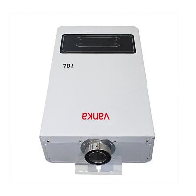 China Home Appliance Digital Display 18L Indoor Gas Water Heater for sale