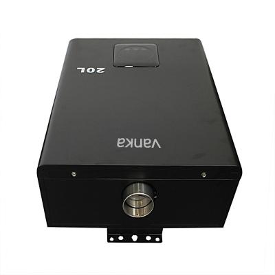 China 20L Indoor Digital Gas Water Heater Constant Temperature Natural Gas Bathroom Heater for sale