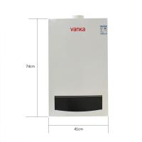 Quality Powder Coated Natural Gas Combi Boiler 20 - 40Kw For Room Heating / Hot Water for sale