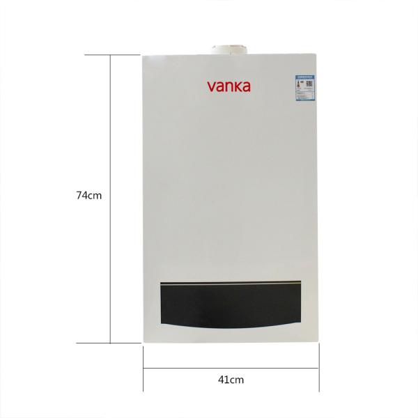 Quality Powder Coated Natural Gas Combi Boiler 20 - 40Kw For Room Heating / Hot Water for sale