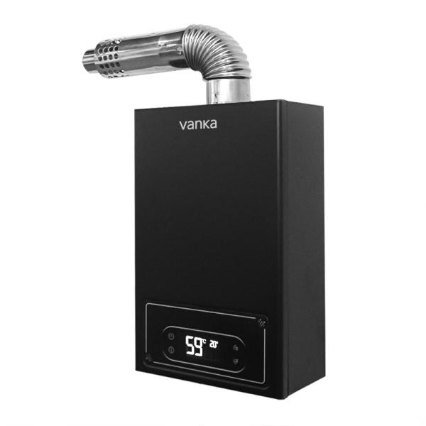 Quality Tankless Oxygen Free Copper Indoor Gas Water Heater With Flame Failure Overheat for sale