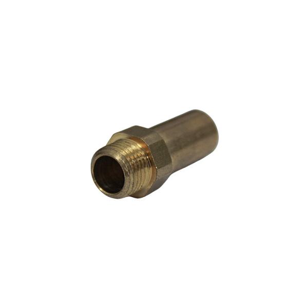 Nozzles à fil extérieur en laiton sur mesure pour la pièce du poêle et du barbecue