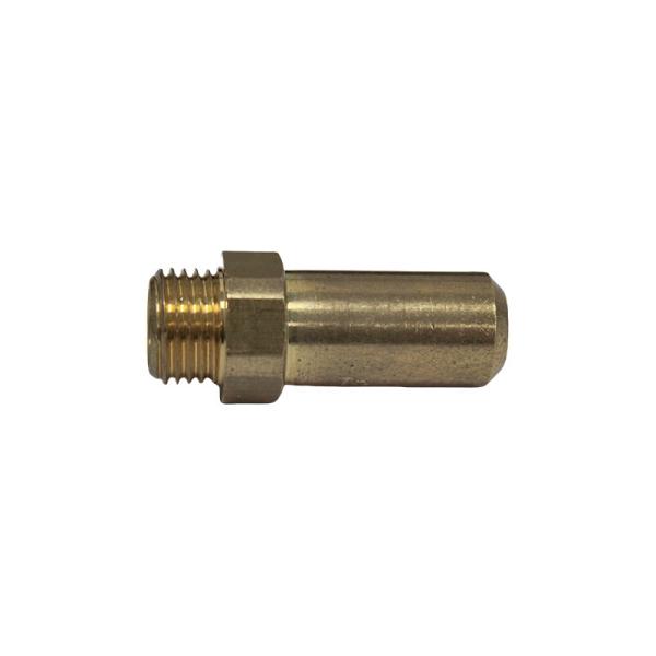 Nozzles à fil extérieur en laiton sur mesure pour la pièce du poêle et du barbecue