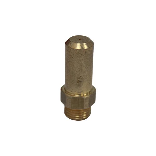 Nozzles à fil extérieur en laiton sur mesure pour la pièce du poêle et du barbecue